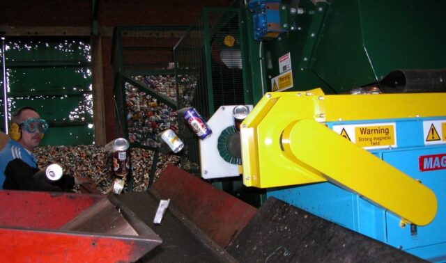 Eddy Current Can Separator | Magna Power Equipment Ltd